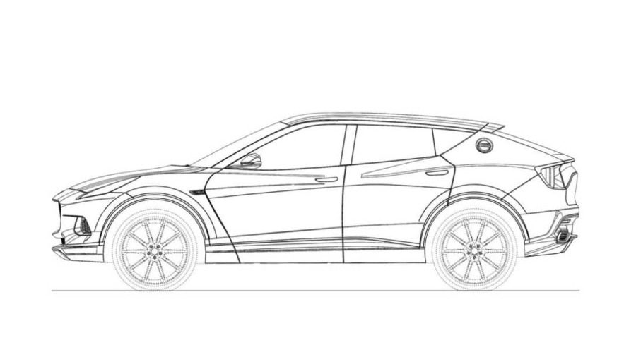 ロータス初の電動SUV「ラムダ」のスパイショット – 車知楽